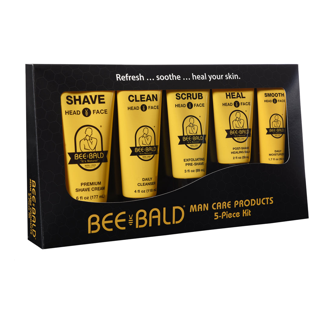 Premium all-natural grooming, shave, and skin care products – Bee Bald