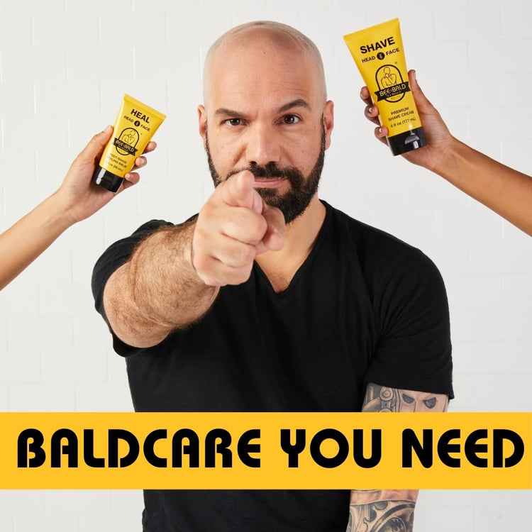Premium all-natural grooming, shave, and skin care products - Bee Bald